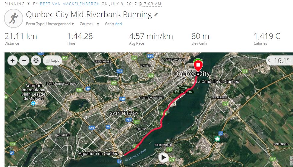 Born to run - live to travel: Cool places to run series: Quebec City ...