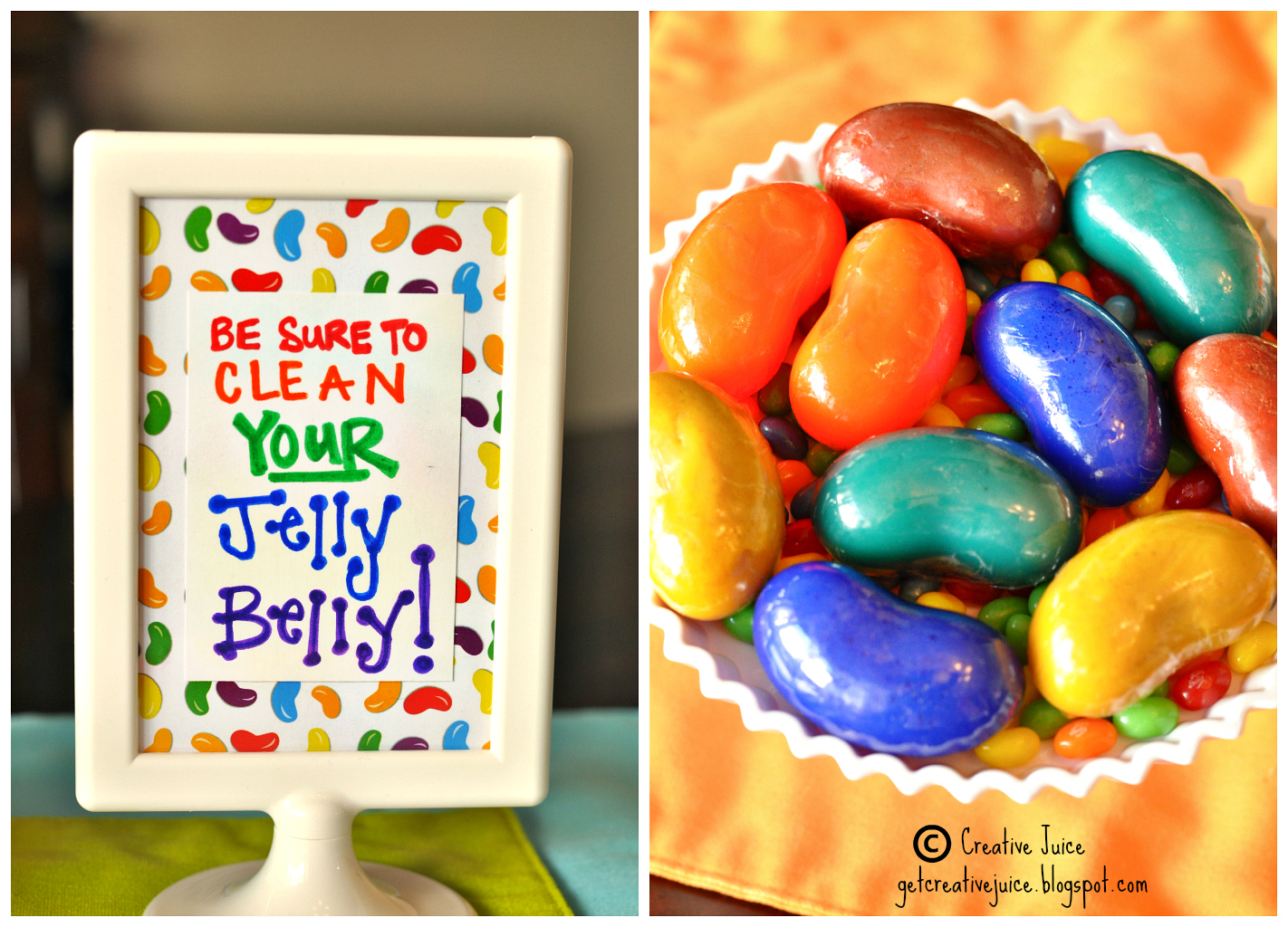 Rainbow Jelly Bean Birthday Party Ideas - Party Ideas | Party ...