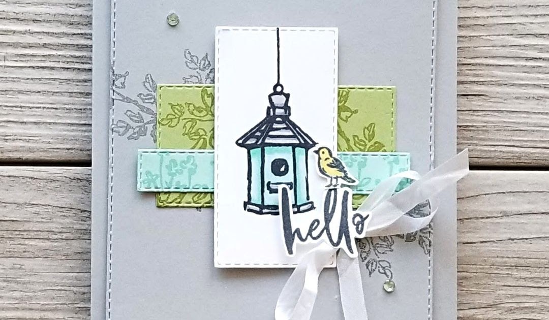 Creative Chelsey: Garden Birdhouses Stamp Simple Stamping & Easy Card ...
