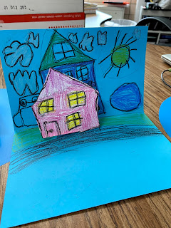 Mrs. Harris' art room: Kindergarten pop up cities