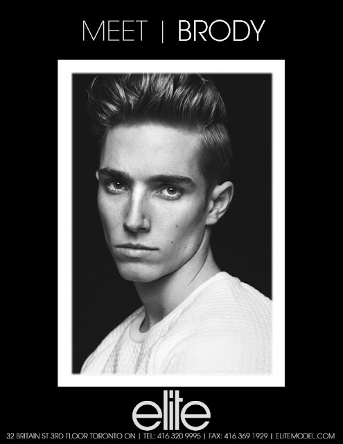 ELITE MODEL MANAGEMENT TORONTO : Elite welcomes Brody W :)