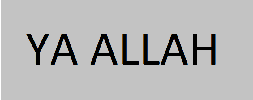 Ya Allah - Choppie88