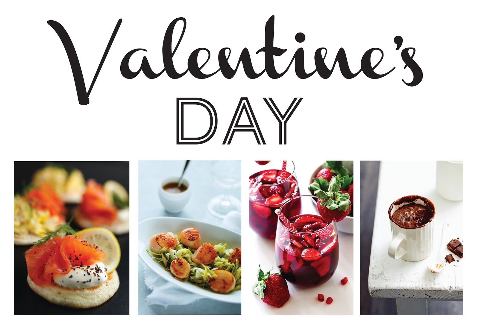 Idée food : Menu de Saint Valentin facile & savoureux | Le Blog de Justine