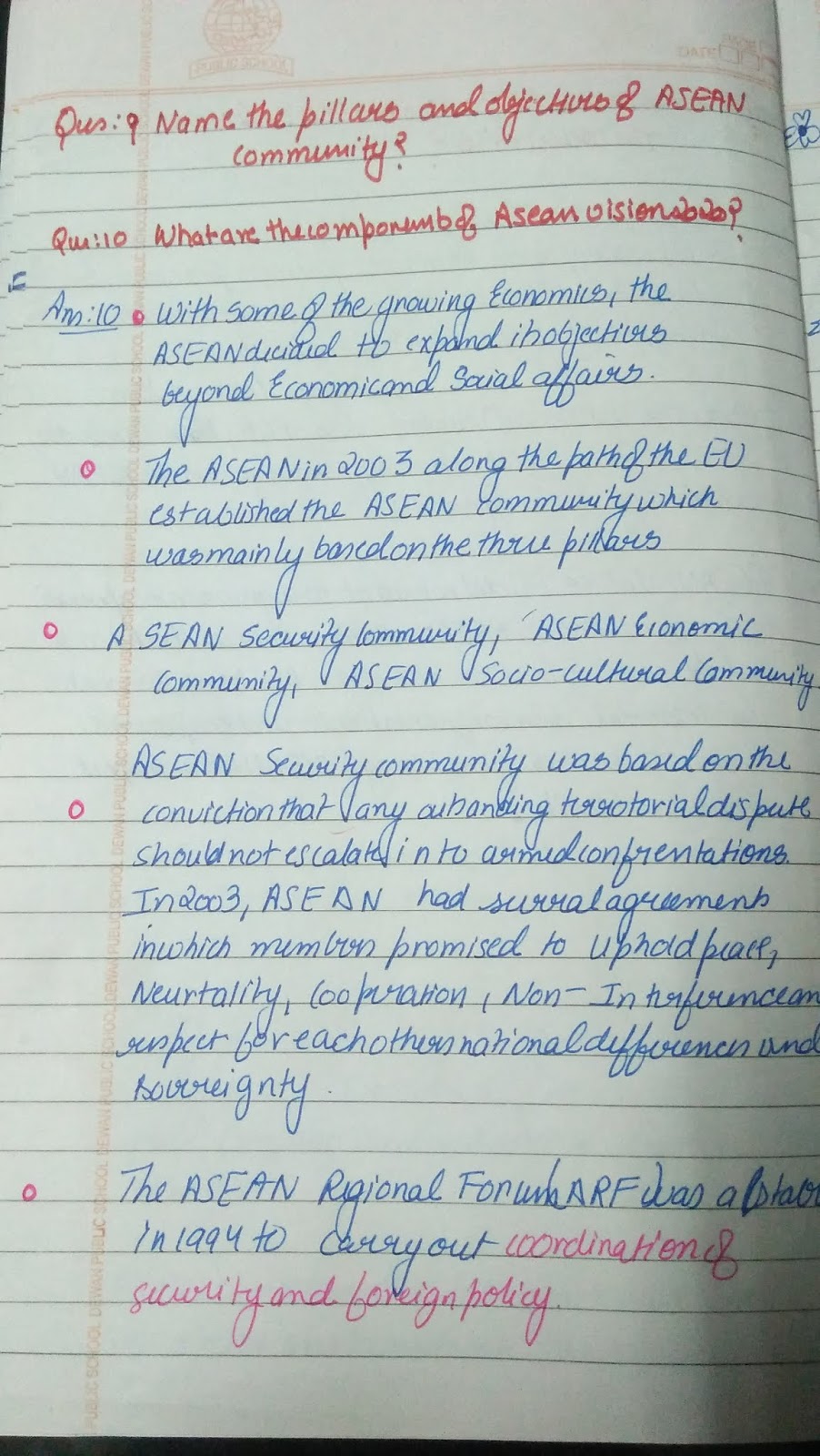 Alternative centres of power class 12 political science handwriten ...
