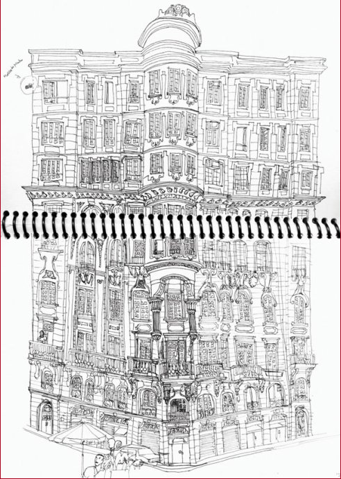 My Reportage Drawing