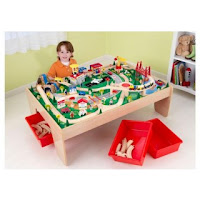KidKraft Waterfall Mountain Train Table and Set | UK Kids Toys