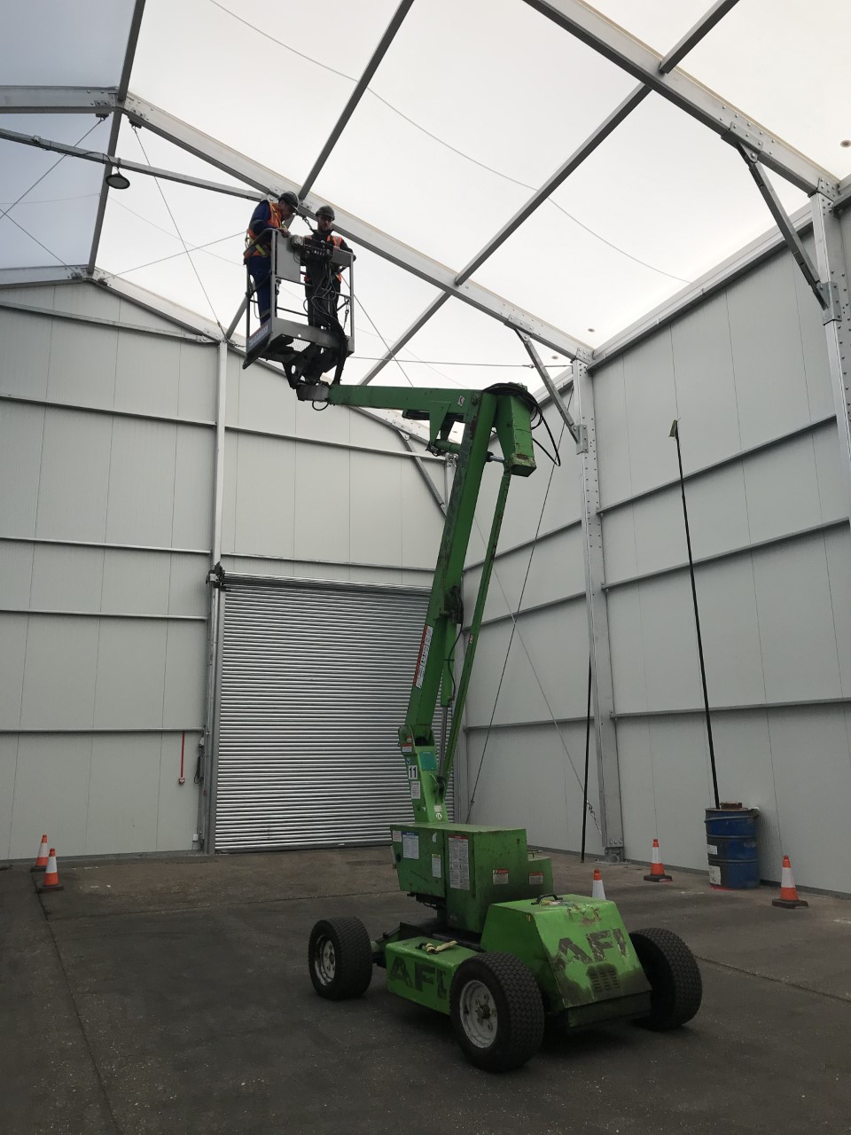 North Tyneside Steam Railway: MEWP training