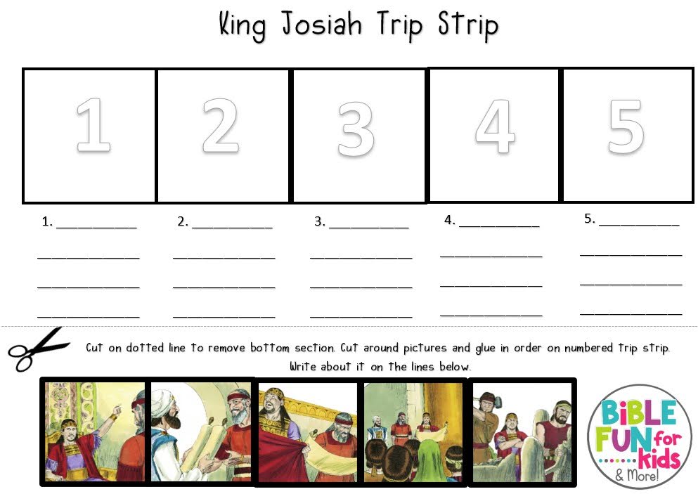 King Josiah | Bible Fun For Kids