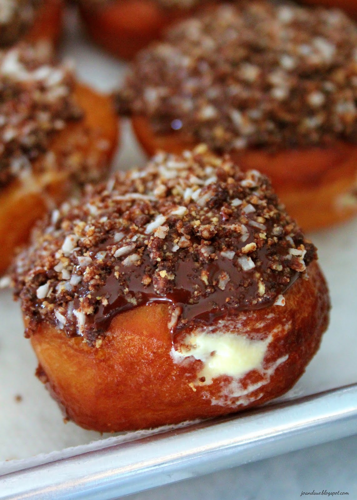 Jo and Sue: Nanaimo Bar Donuts