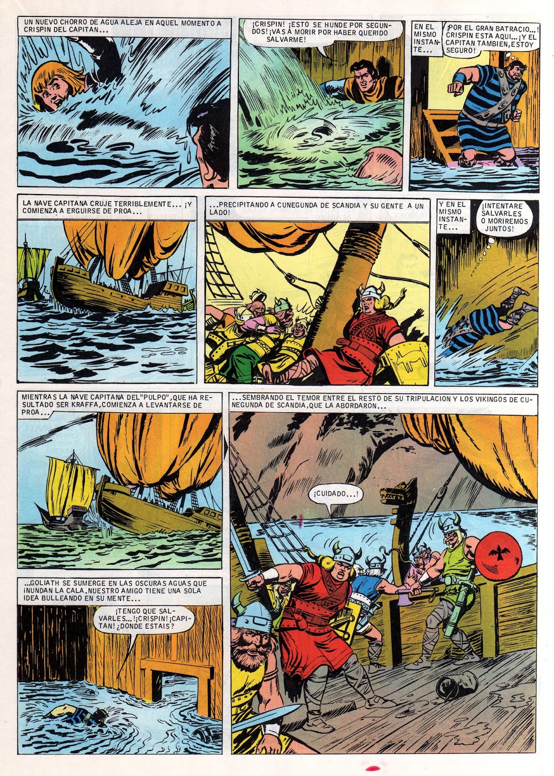 Galicia Comic: El Capitán Trueno Color 64 - El "Pulpo" desenmascarado