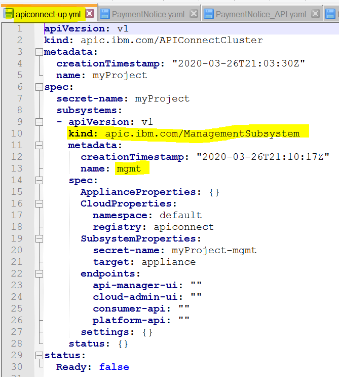 Installing IBM API Connect v2018.4.1.x on VMware