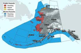 Ben's Environmental Hazards Blog: Huge Blizzard Hits Alaska's Western Coast