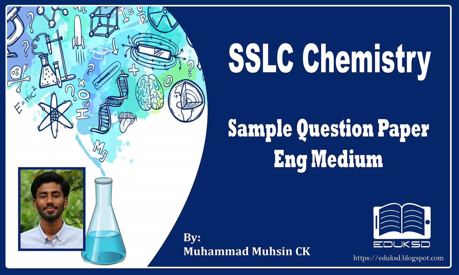 SSLC CHEMISTRY SAMPLE QUESTION PAPER 2020( ENG MEDIUM)