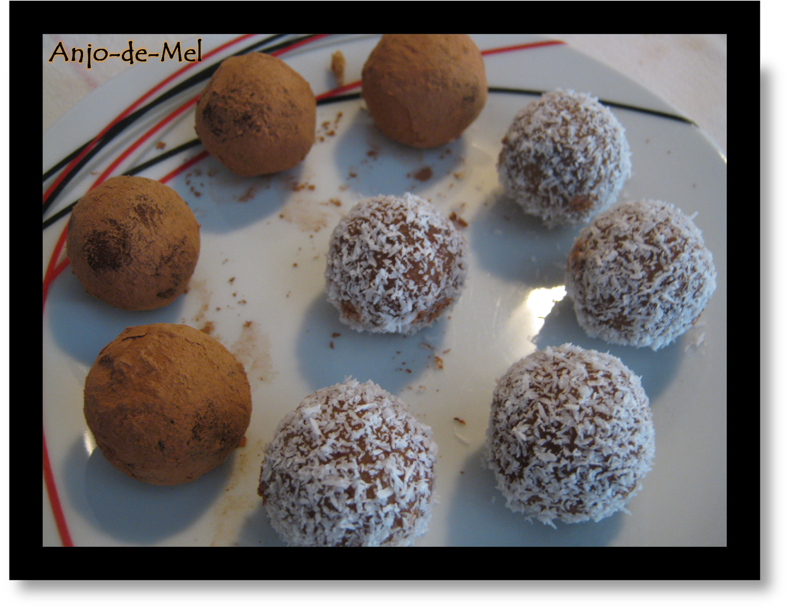 Bolinhas Energéticas de Coco | Cookies da Anjo de Mel