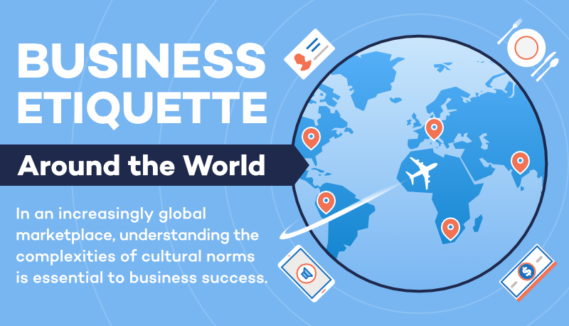 Business Etiquette Around the World (Infographic)