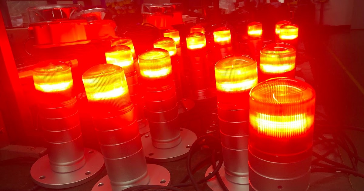 DC 48V Low-Intensity Type A Aircraft Warning Light for Telecom Tower ...