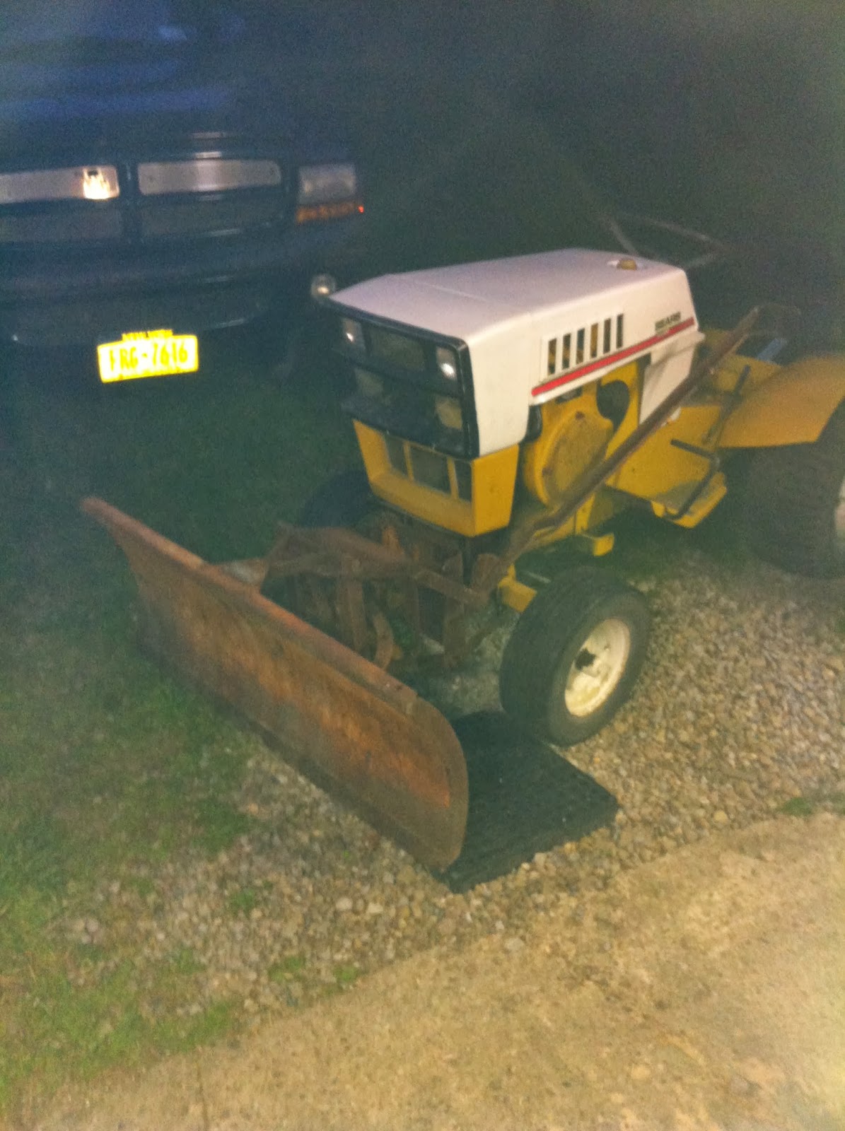 Dozer blade on the ST16 | My Tractor Forum