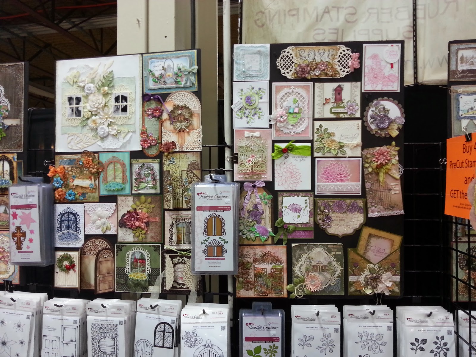 Allentown,Pennsylvania Heirloom Rubber stamp show VBLOG and pictures ...