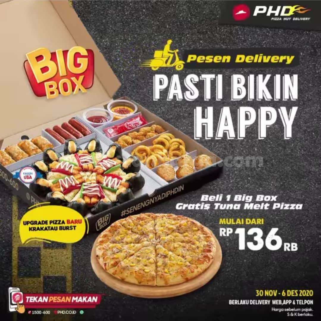 PHD Promo Beli Big Box langsung dapet 1 Tuna Melt Gratis* | scanharga