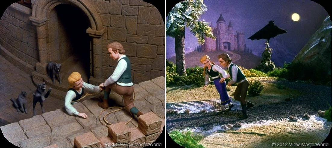 Horror Culture Fan: View Master Dracula and Frankenstein