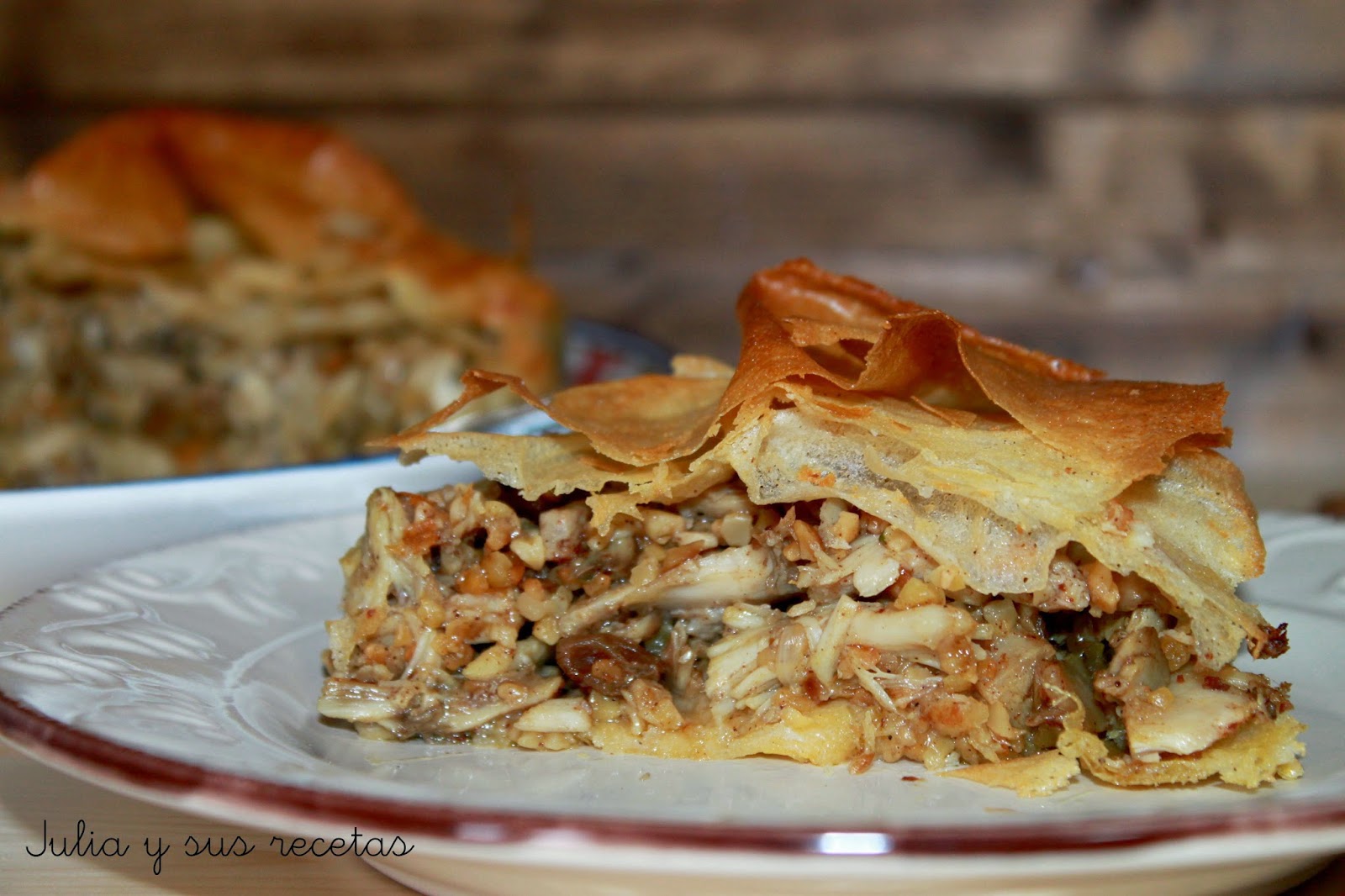 Pastela Moruna De Pollo