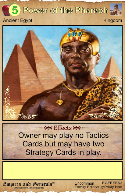 Empires and Generals: Egyptian Empire Kingdom Summer 2013 Rework