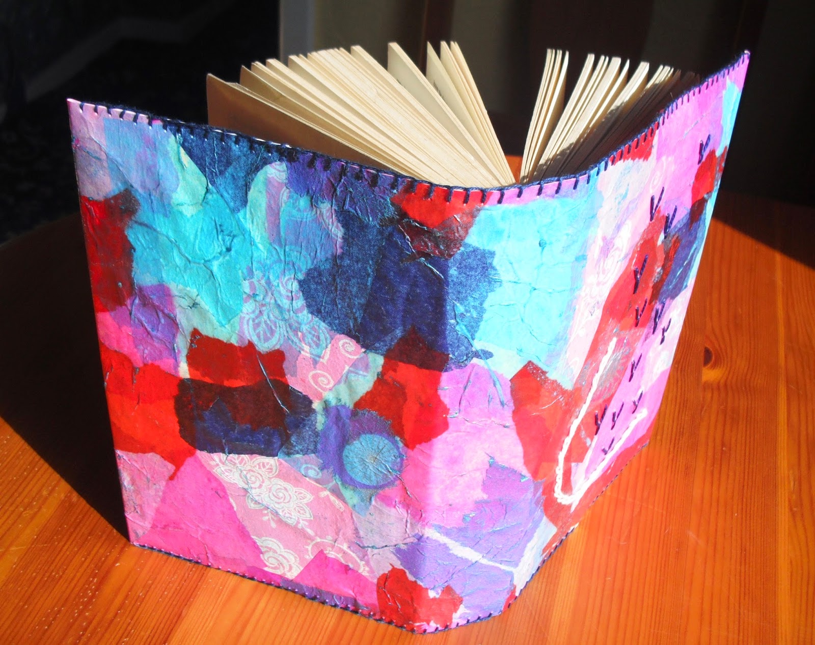 Love my life: A hand made book cover, and are you a lucky winner.