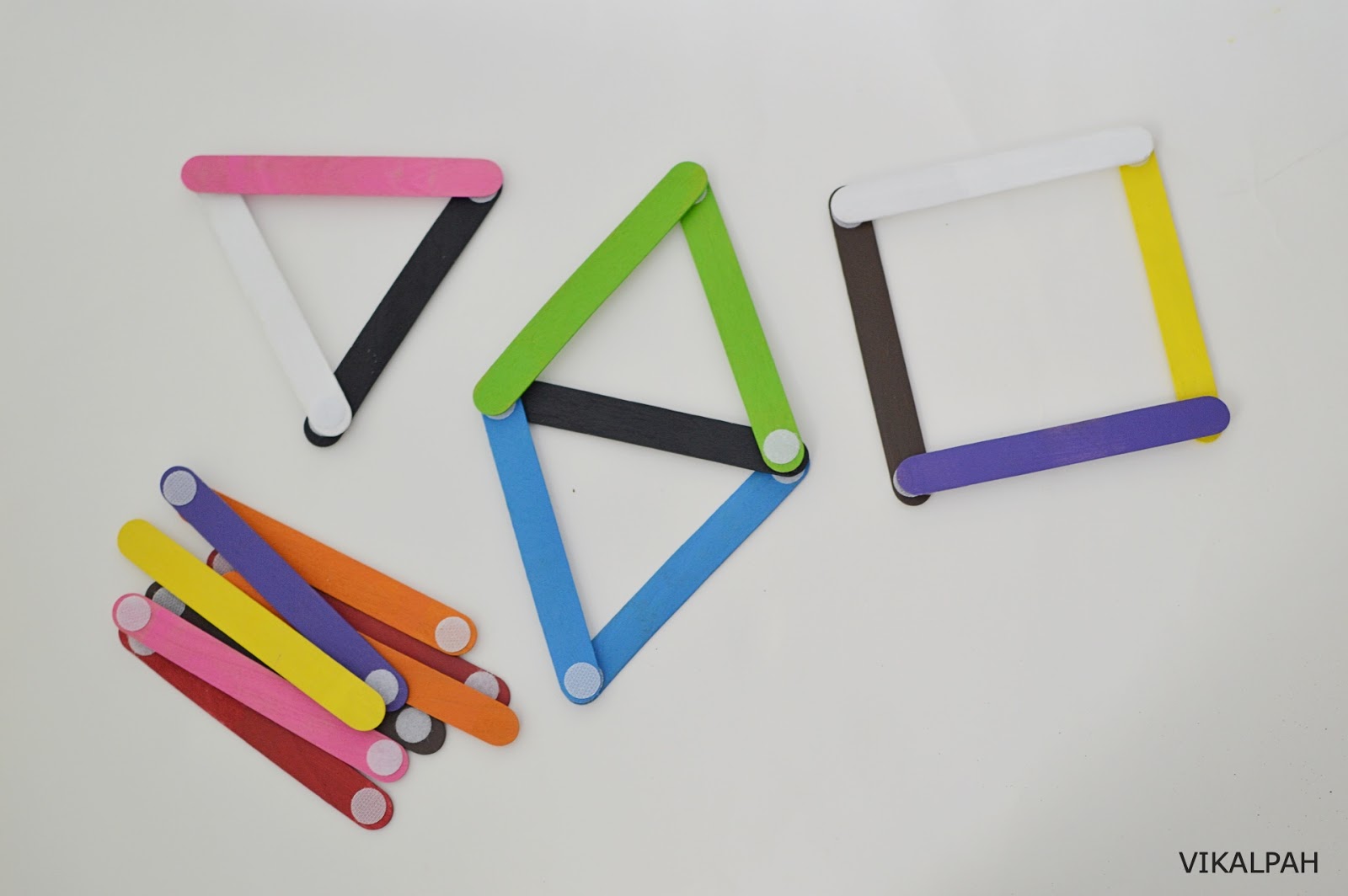 Vikalpah: Make your own toys with hook and loop fasteners(Velcro)