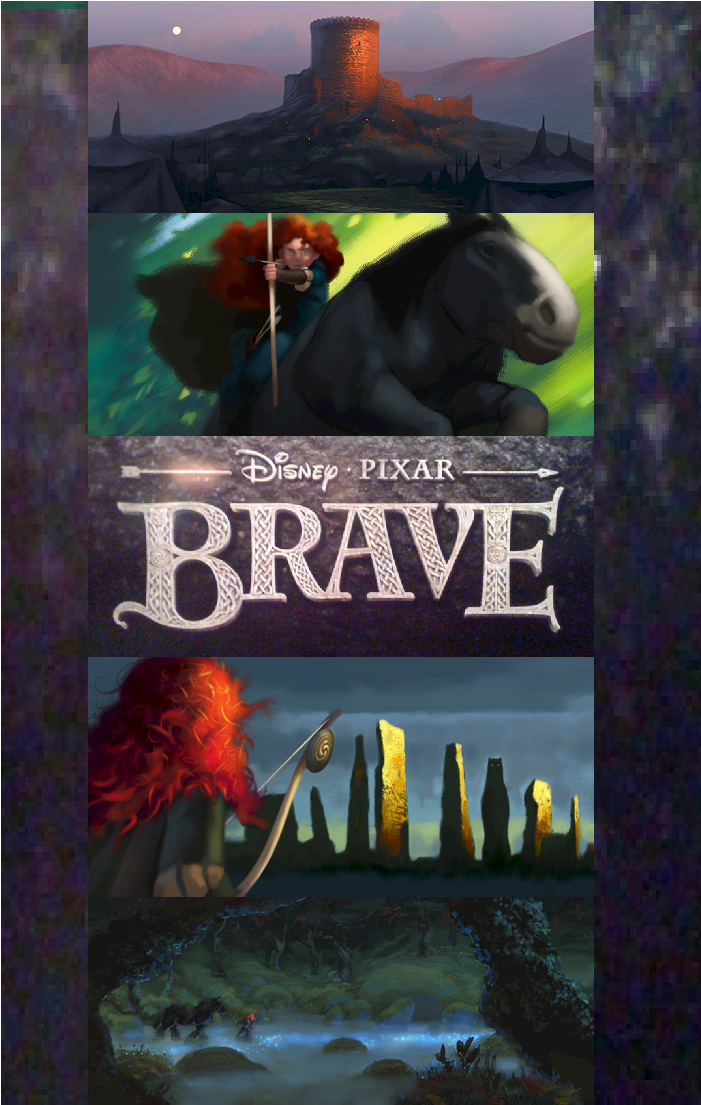A113Animation: Brave Concept Art Poster