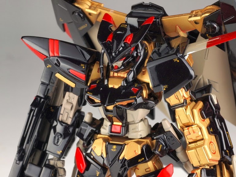 Painted Build: HG 1/144 Gundam Astray Gold Frame Amatsu Mina