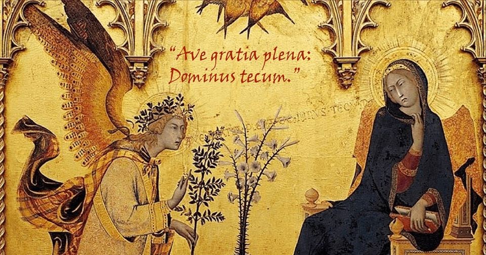 Gloria Romanorum: "Ecce ancilla Domini" ~ Feast of the Annunciation ...