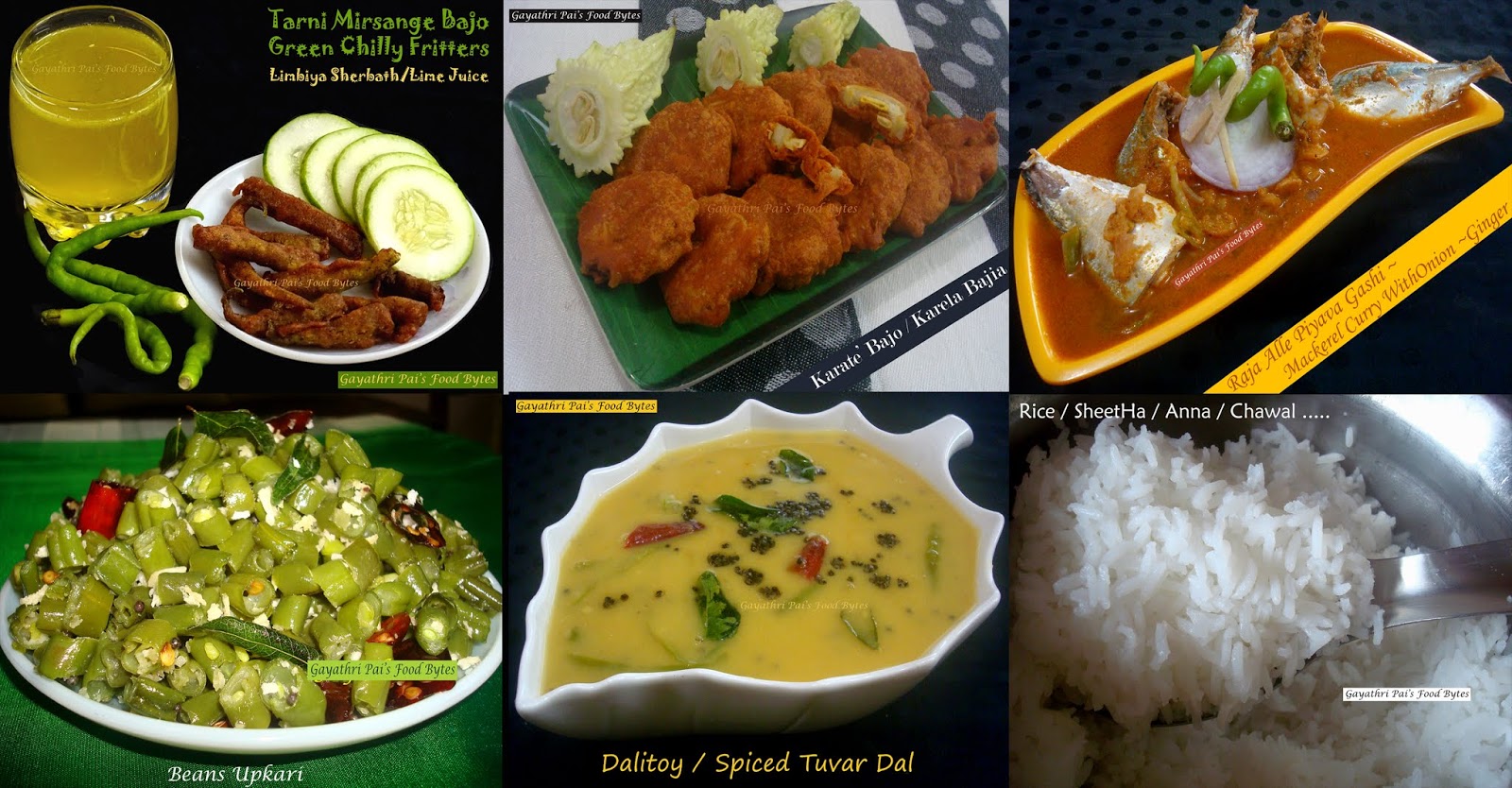 Gayathri Pai's Food Bytes: My Combo Veg.~Non.Veg. Thali 145.