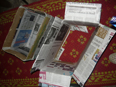 Mi Rincòn Creativo: Tutorial DIY Caja de Cartón Reciclada