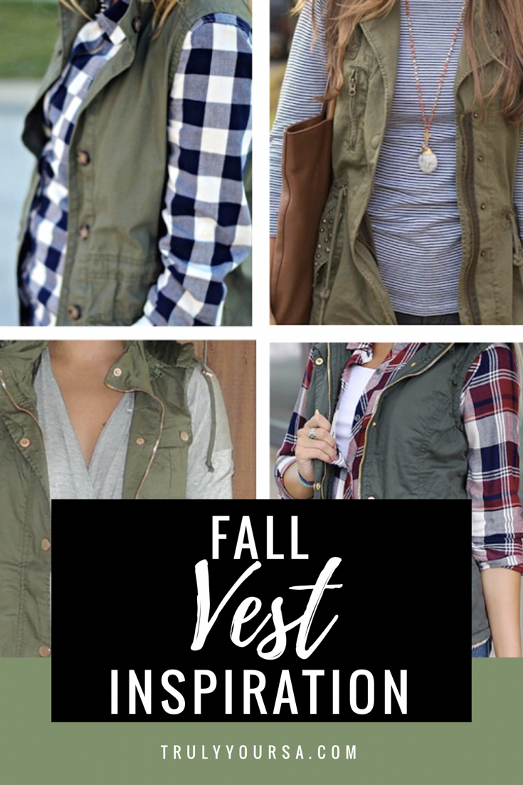 TRULY YOURS, A.: Fall Vest Inspiration