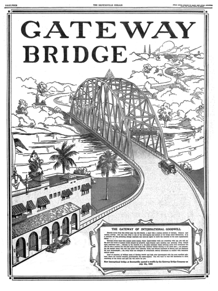 Brownsville Station: 1928 ~ First Steel: Building the Gateway Bridge ...