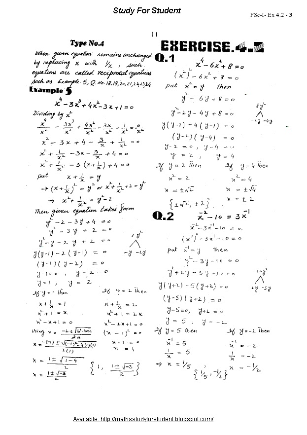 Solution Exercise No. 4.2