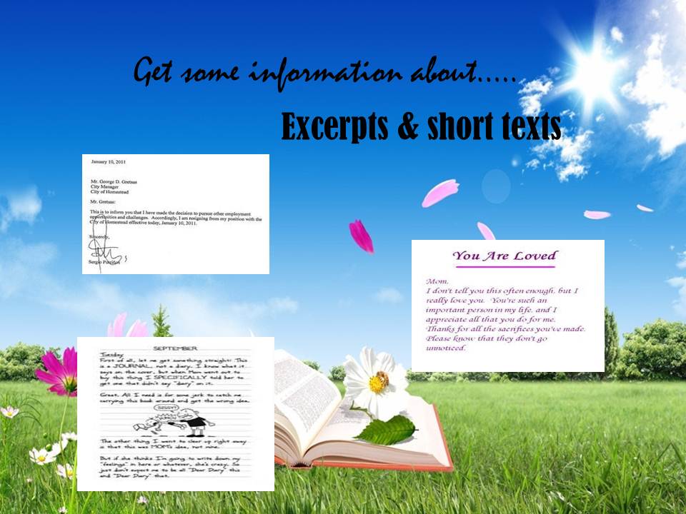 SEKOLAH SUKAN BUKIT JALIL, PANITIA ENGLISH: READING : GRAPHIC MATERIALS ...