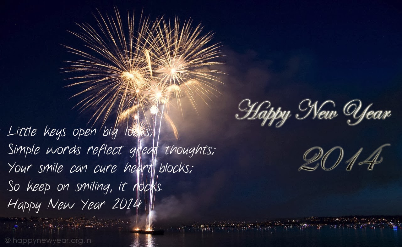 Best Five Happy New Year 2014 Greeting Messages