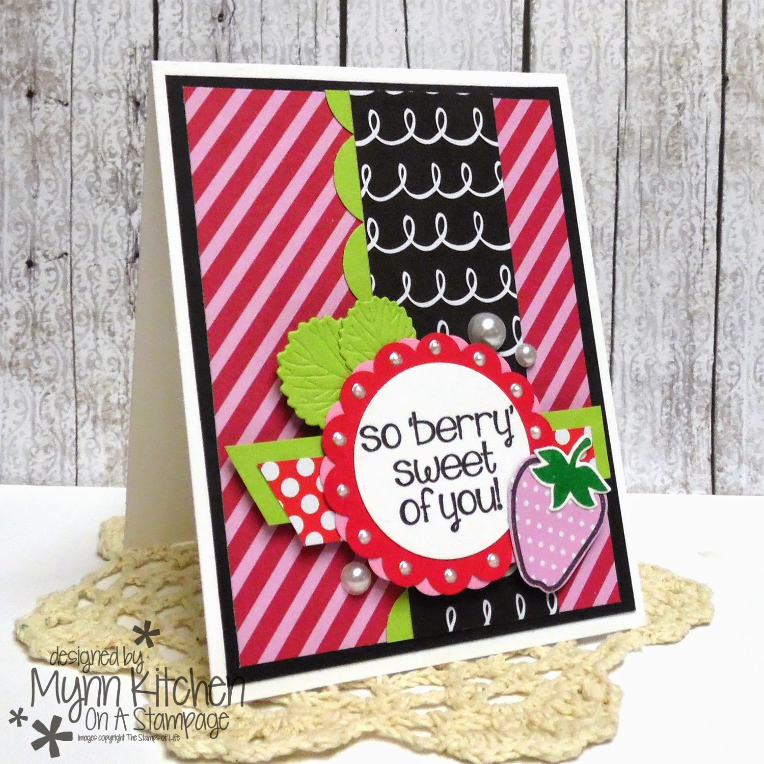 On A Stampage...: The Stamps of Life: Berry Sweet!