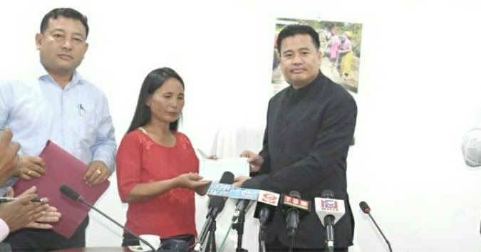 Famtah Pu Joseph Joute nuhmei State Journalist welfare scheme hnuoia mi ...