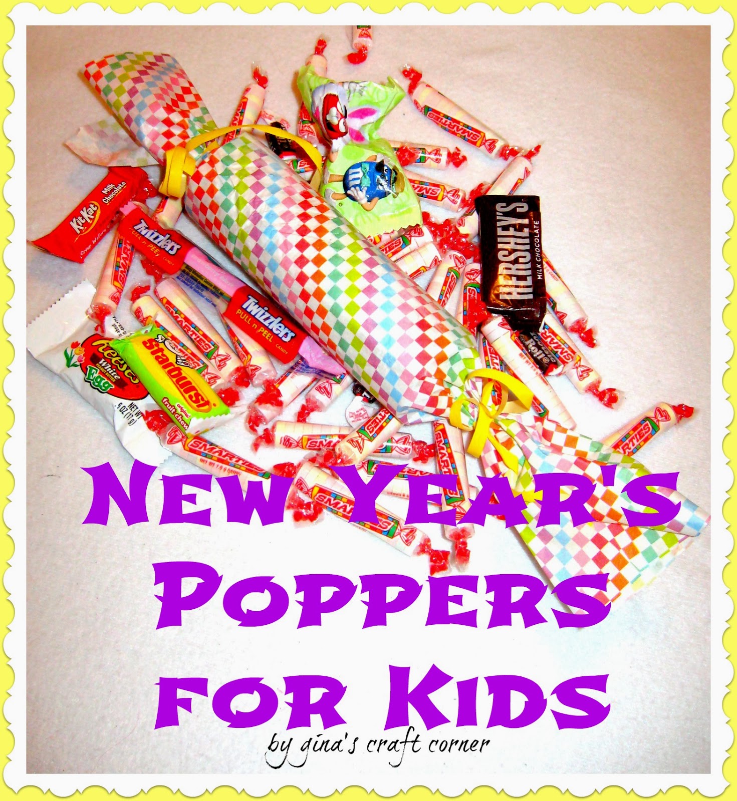 Easy New Year's Poppers for Kids