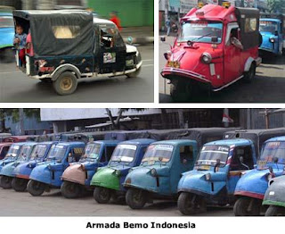 Bemo, Kendaraan Roda Tiga yang Melegenda - Bandung Baheula