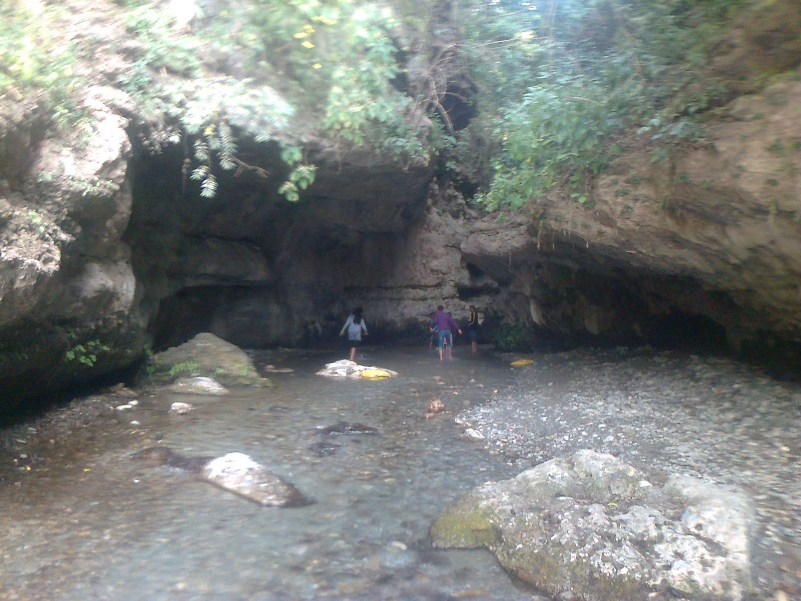 ReAr vIeW: Robber's Cave (Gucchu Pani) at Dehradun...