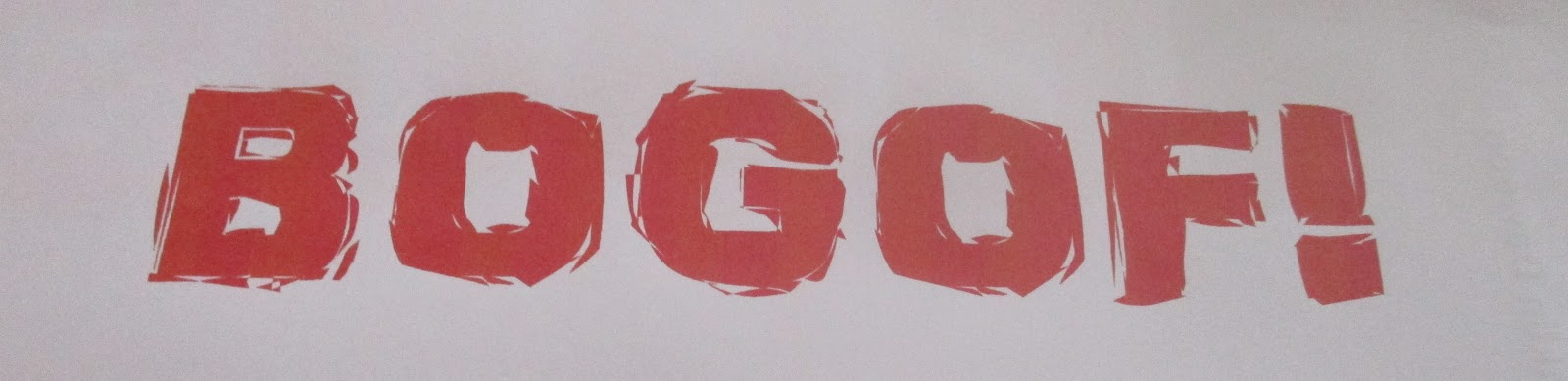 Frugally challenged: BOGOF!