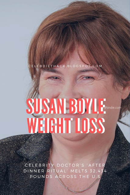susan boyle weight loss