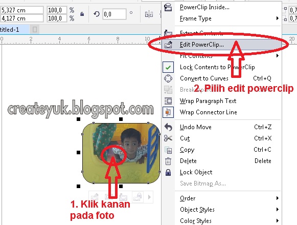 Cara menggunakan PowerClip Inside Corel DRAW ~ Createyuk | Panduan ...
