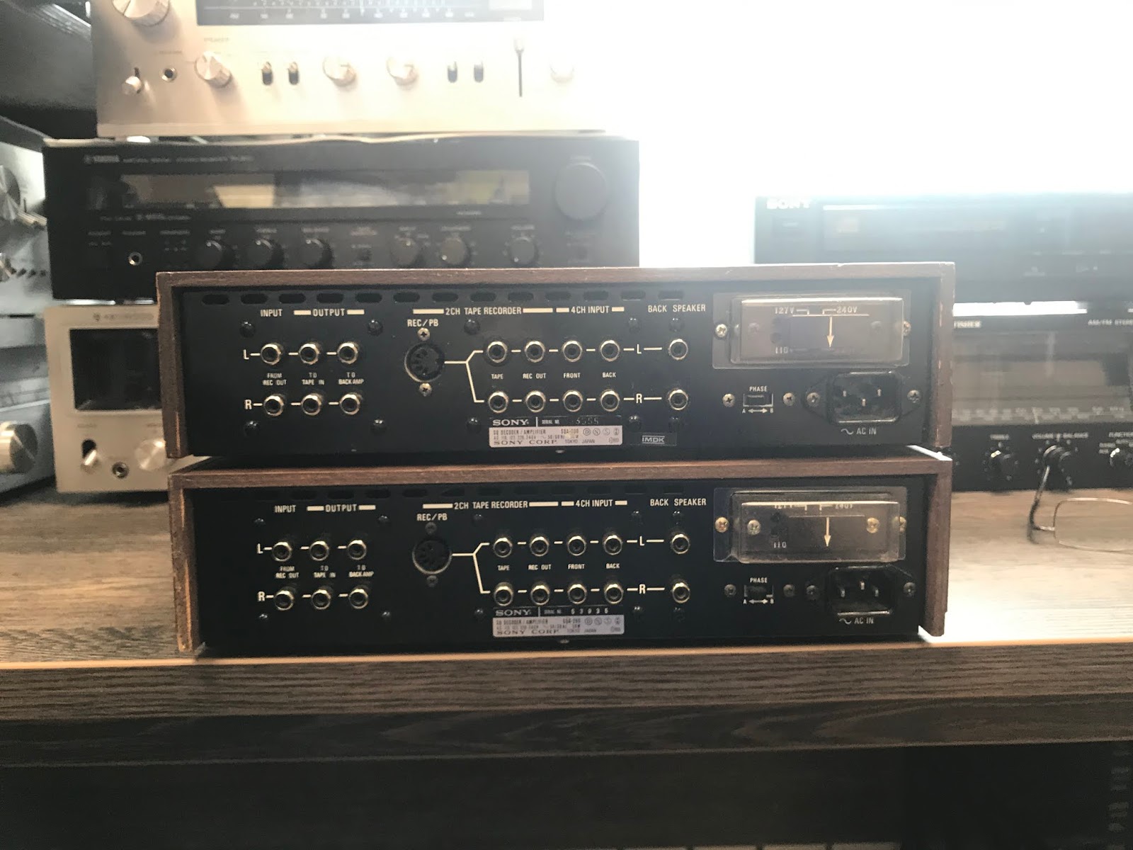 Infrequent Sound [sex.tex] technology: Sony SQA-200 Stereo Quadraphonic ...