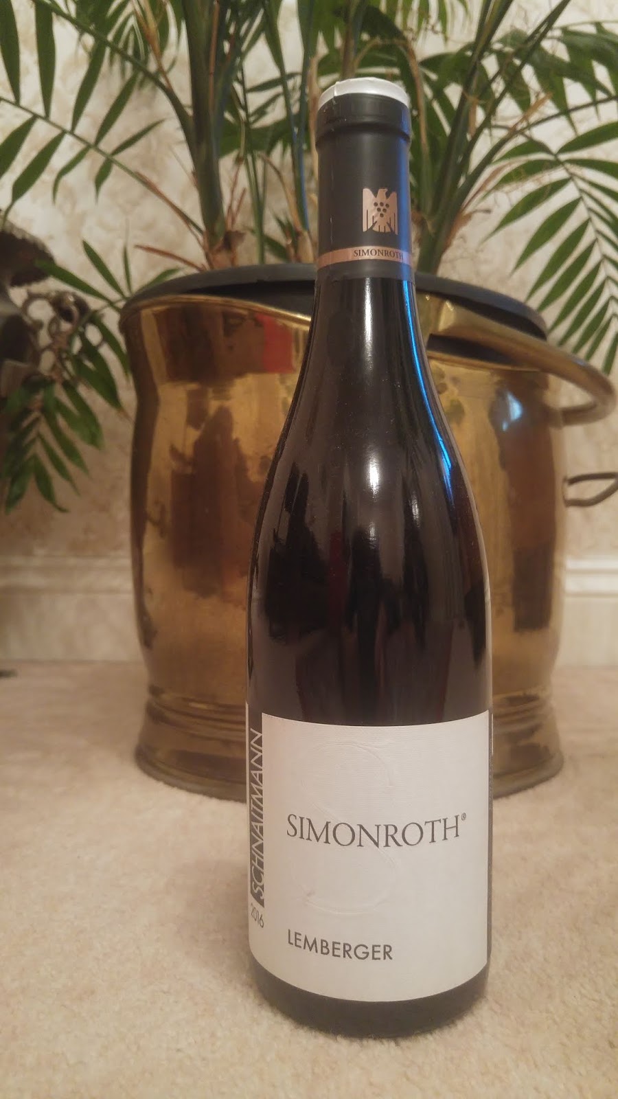 The Cambridge Wine Blogger: Schnaitmann Simonroth Lemberger 2016 ...
