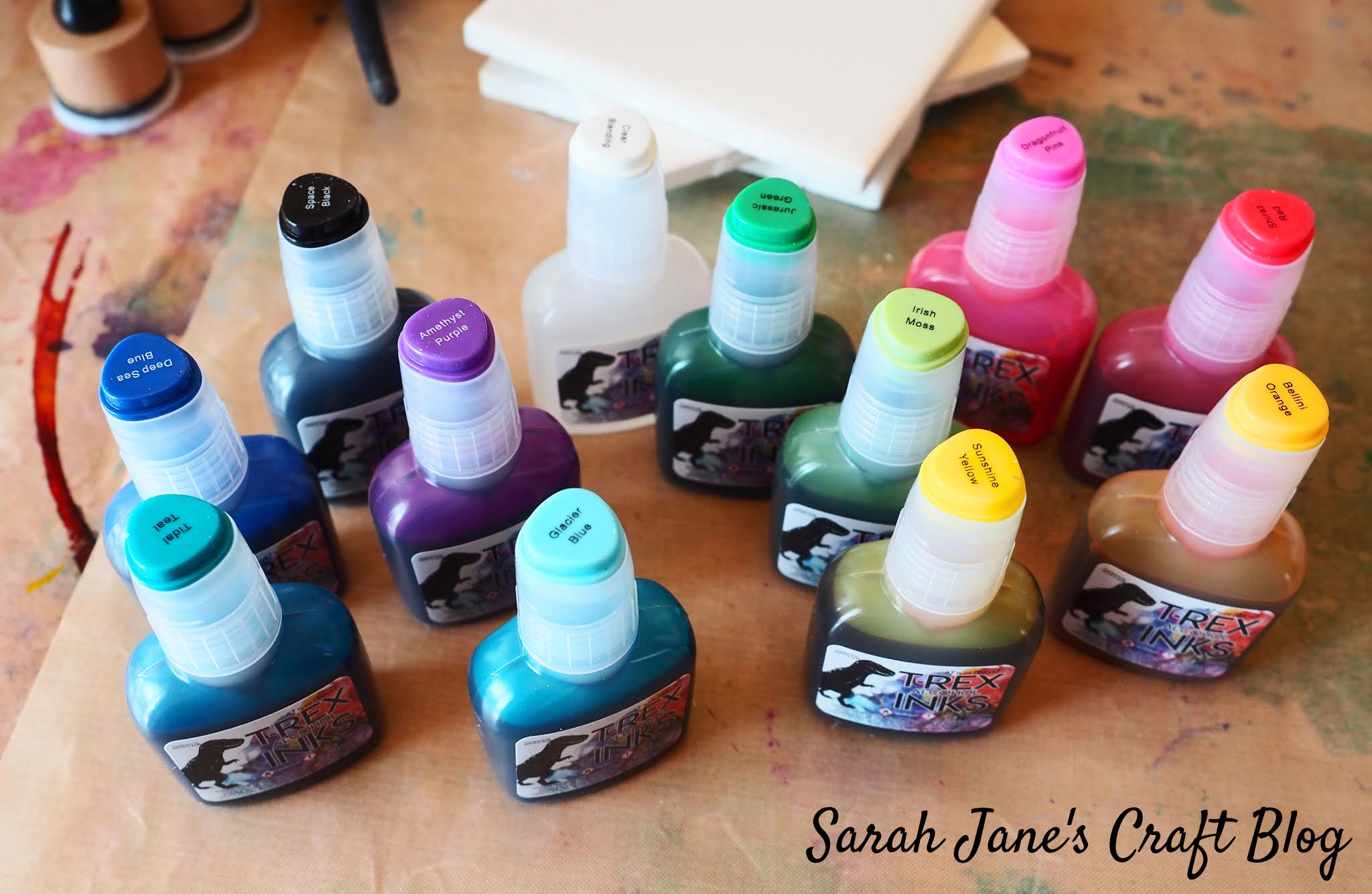 T-Rex Alcohol Inks: First Impressions