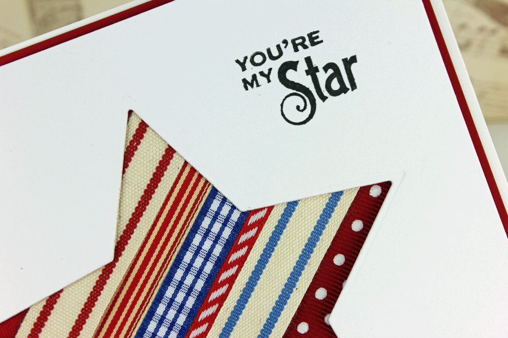 A Kept Life: Ribbon Card Tutorial